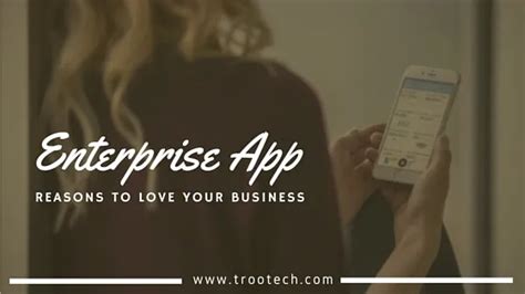 Strategic Enterprise App Development Trootech