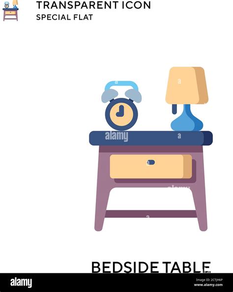 Bedside Table Cushions Stock Vector Images Alamy