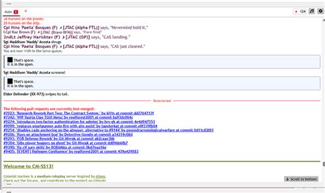How Do I Get Rid Of This Double Scrollbar At The Bottom Of My Screen Discussion Cm Ss13