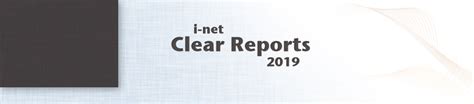 i net clear reports reporting