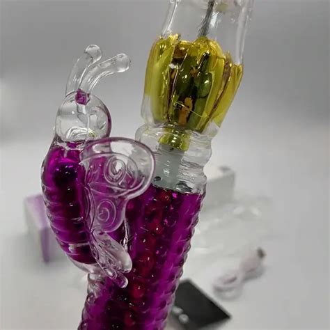 Butterfly Rabbit Vibrator Purple