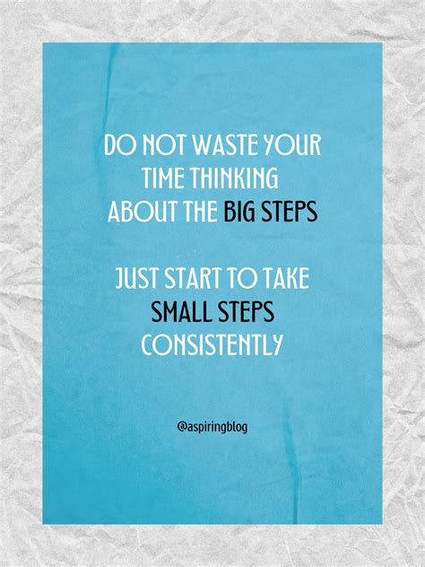 Small Steps Big Results How Consistency Is A Key To Success