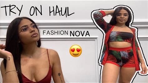 Fashion Nova Try On Haul Explicit Items Youtube