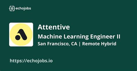 Hiring Machine Learning Engineer Ii Usd 200k 260k San Francisco Ca Remote Hybrid Pytorch