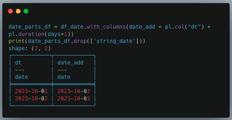 Date And Datetime Manipulation In Polars Confessions Of A Data Guy