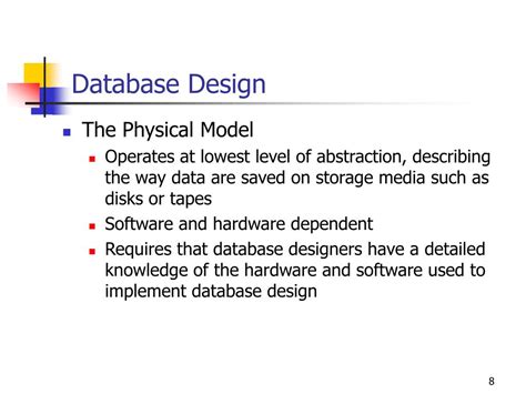 ppt database design lecture 2 powerpoint presentation free