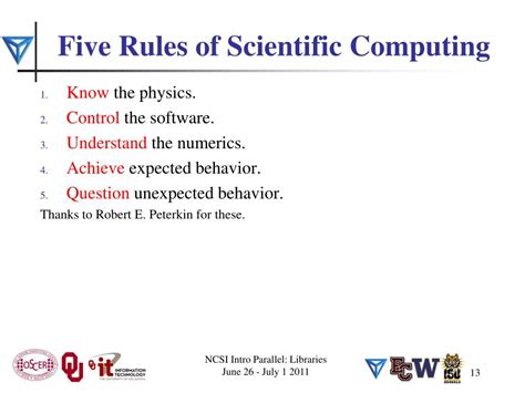 Ppt Introduction To Parallel Programming And Cluster Computing Scientific Libraries And Io