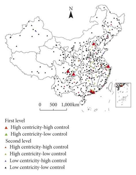 Hierarchical Structure Of Chinese Cities Download Scientific Diagram