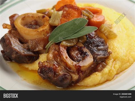 Osso Buco Polenta Image And Photo Free Trial Bigstock
