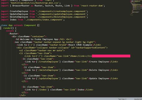 Reactjs Framework For Employee Management Application Development