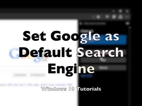 How To Make Google Default Search Engine On Microsoft Edge Memovlero