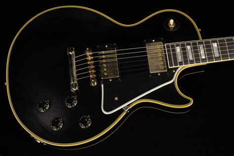 Gibson Custom 1957 Les Paul Custom Reissue Black Beauty 2 Pickup Vos