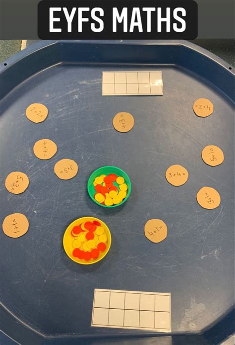 Eyfs Maths Addition Tuff Tray