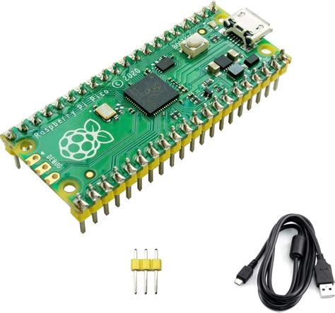 Ibest Raspberry Pi Pico Rp2040 Microcontroller Board With Pre Soldered Header Flexible Mini
