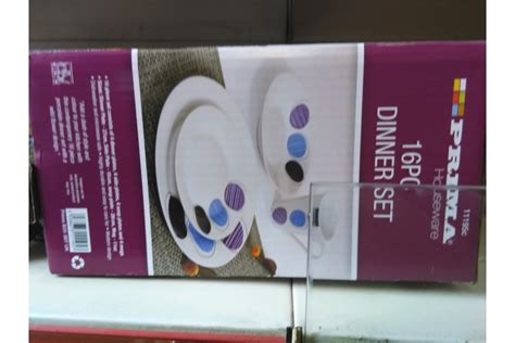 Prima 16pc Dinner Set 8 Till Late Deliver Cardiff