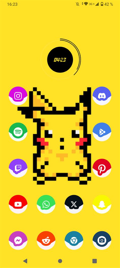 Theme Pikachu Randroidthemes