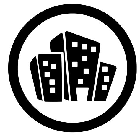 Svg Edificio Empresa Clipart Imagen E Icono Gratis De Svg Svg Silh