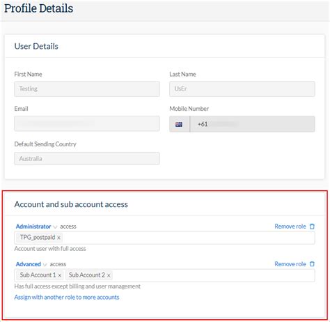 adding managing users tpg telecom messaging hub