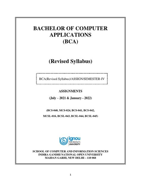 bca semester iv assignments 2021 22 pdf class computer programming