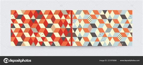 Cover Design Template Blocks Structure Background Vector Illustration Stock Vector Image By