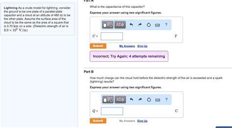 Solved HELP Capacitance Chegg