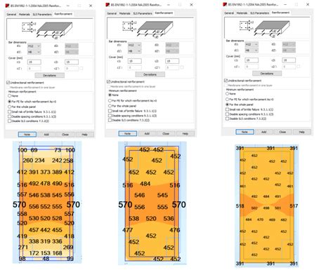 which algorithms are used while rc slab required reinforcement