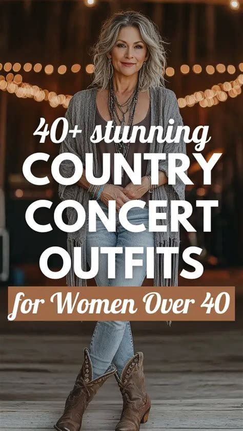 35 Chic And Confident Night Concert Outfit Ideas For Women Over 40