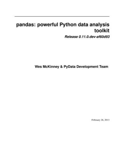 Pandas