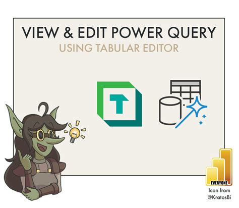 View And Edit Power Query In Tabular Editor — Data Goblins