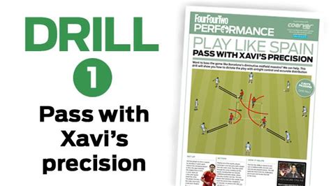 Pass With Xavis Precision Drill One Fourfourtwo