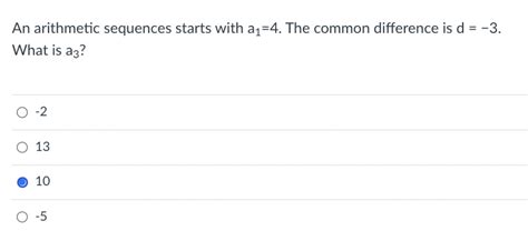 Solved A Sequence Is Defined By The Recurrence Relation