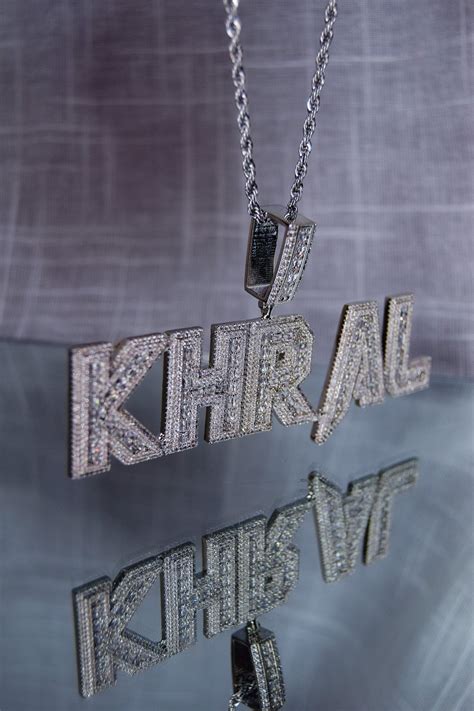 Custom Baguette Font Silver Khral