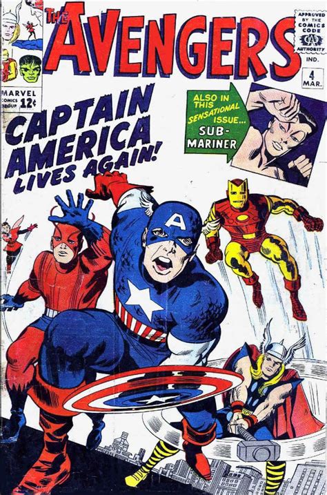 De Superhelden Van Marvel Comics Captain America