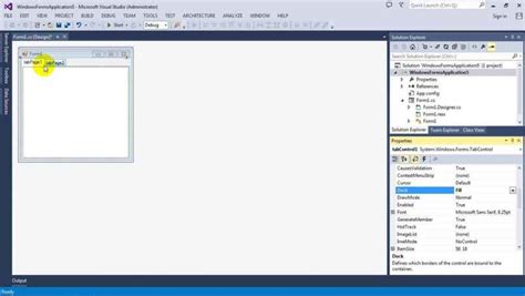 آموزش کار با کنترل کنترل تب TabControl درسی شارپ C قسمت بیست و چهارم