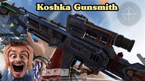 Best Koshka Gunsmith With Fast Ads And No Hitmark Season 6 Codm Youtube
