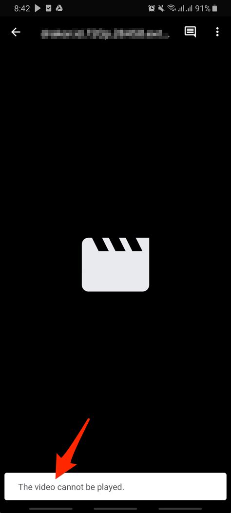 Fixed Video Not Playing In Google Drive App Android