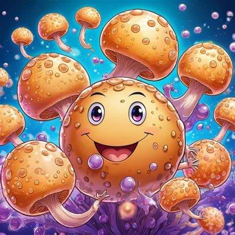 Saccharomyces Cerevisiae Caricatured Anthropomorphic Illustration