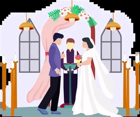 Best Wedding Ceremony Illustration Download In Png And Vector Format
