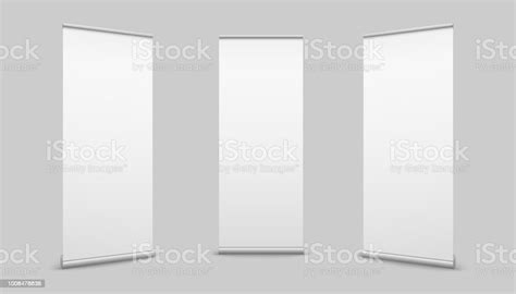 크리에이 티브 벡터 일러스트 레이 션 종이 배너를 빈 롤의 캔버스 질감 투명 한 배경에 고립 아트 디자인 빈 서식 파일 이랑 개념 프로 모션 그래픽 프레 젠 테이 션 요소