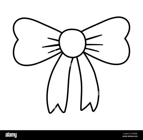 Black And White Bow Clip Art