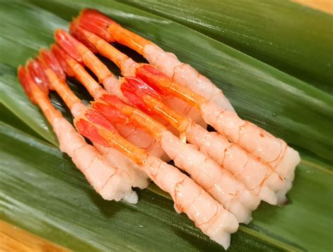Frozen Ama Ebi Peeled 30 Pc Hokkaido Uni Shop