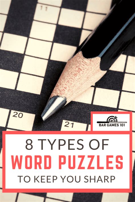 8 Types Of Word Puzzles To Keep You Sharp