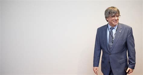 Puigdemont Elude Hacer Declaraciones Sobre La Investidura A Su Llegada