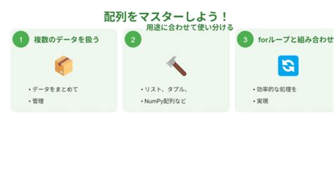 【python入門】配列とは？pythonパイソンで使用する配列の基本から使い方まで解説！ デジマ研究｜watanabe