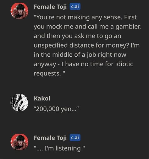 Money Solves All Problems Rcharacterai