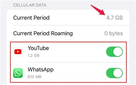 How To Check Data Usage On Iphone Mashtips