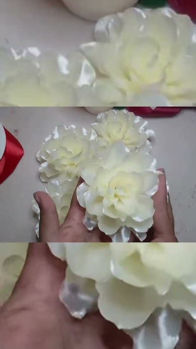 Dalias Manualidades Flores Diy Tutorial Decoracionfloral Pasoapaso Tendencias Dalias