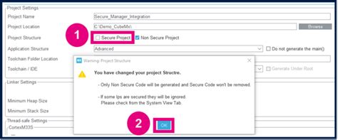 Securityhow To Start With Stm32cubemx Secure Manager On Stm32h57 Stm32mcu