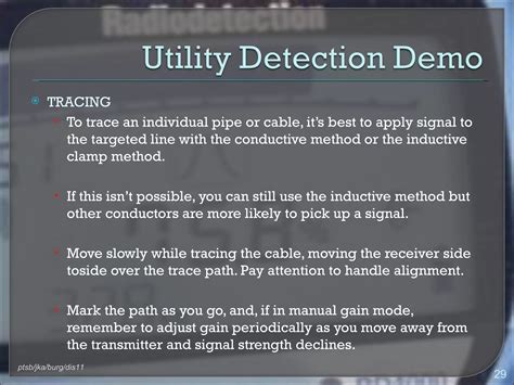 Underground Utility Detection Ppt Geography Science