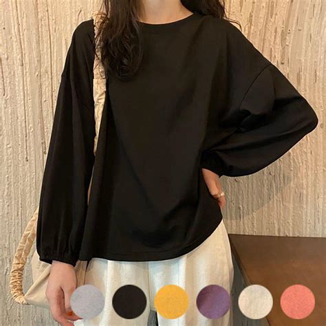 여성 손목 밴딩 긴팔 티셔츠 에이블리